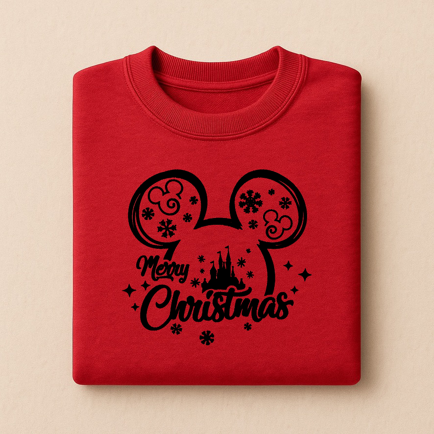Micky Outline Christmas Jumper – Tailored Creations